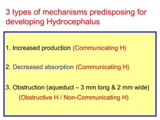Hydrocephalus - Dr. D. Gunasekaran, Professor of Pediatrics, MGMCRI | PPT