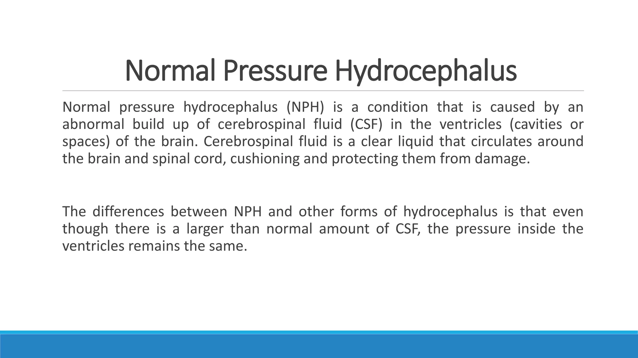 Hydrocephalus (1) (2) | PPTX