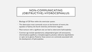 HYDROCEPHALUS final (1) in children. Causes and management | PPTX