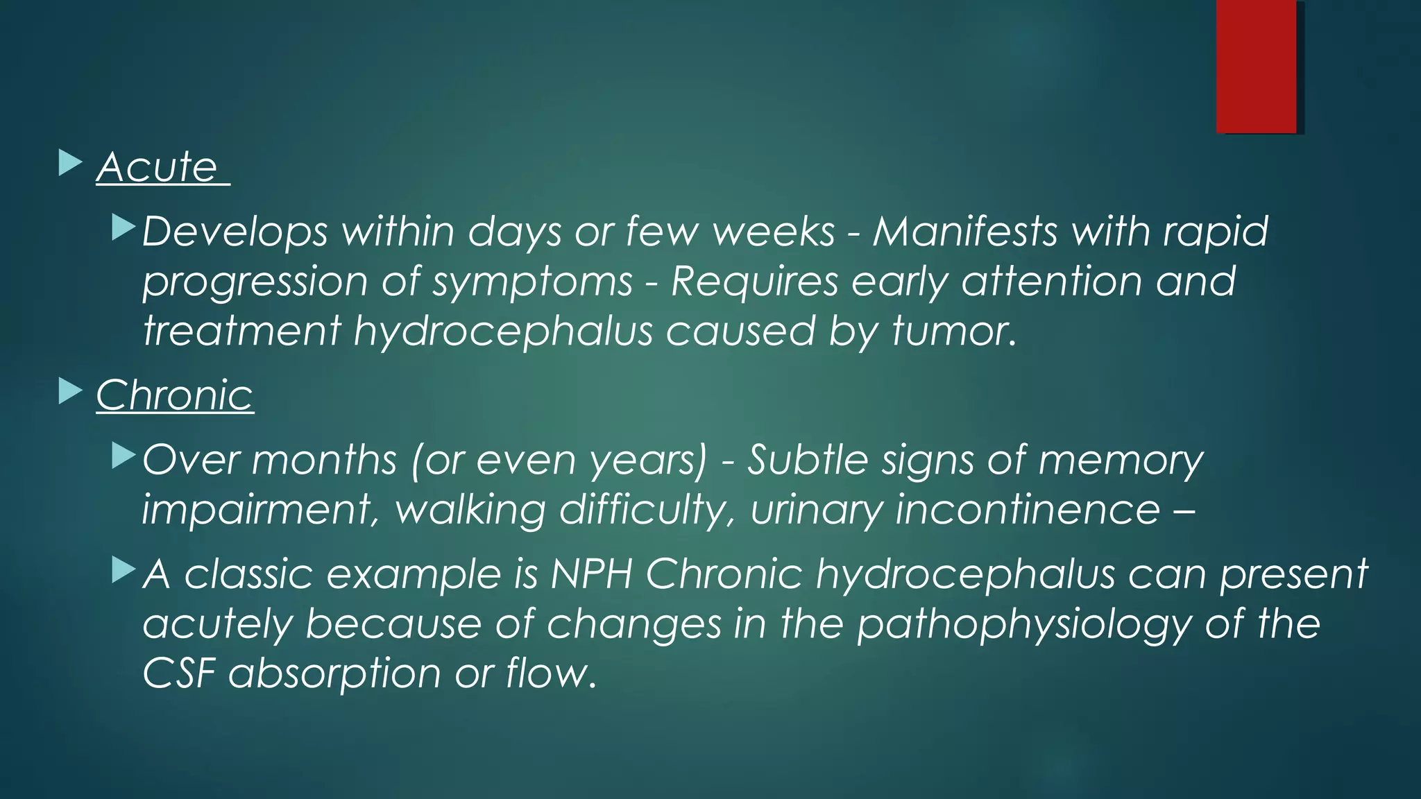 Hydrocephalus | PPT