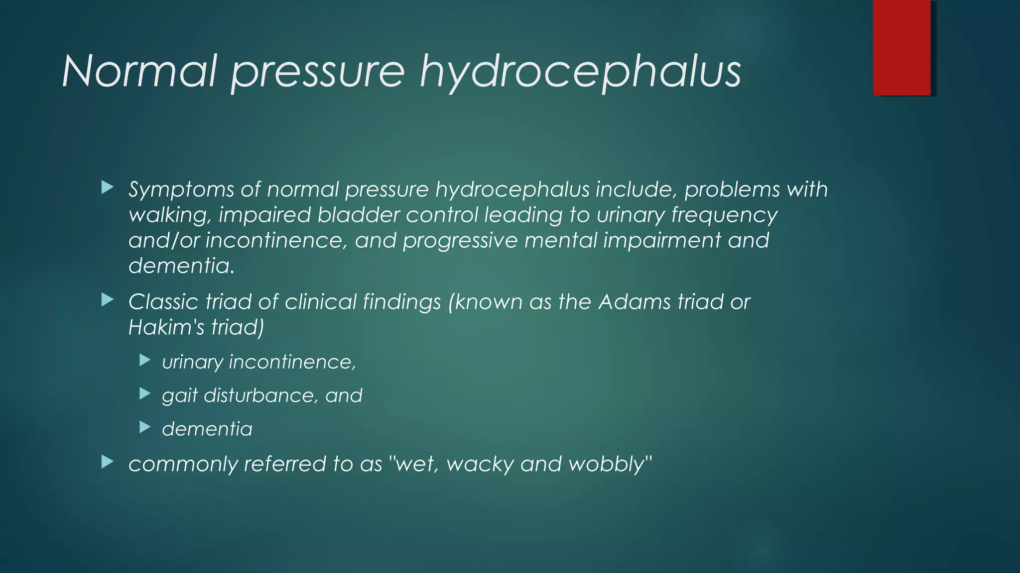 Hydrocephalus | PPT