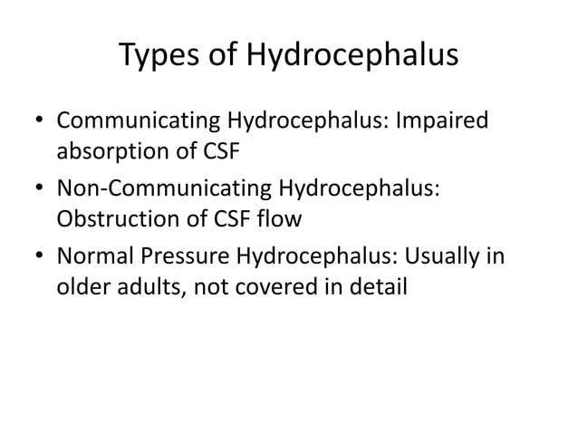 Hydrocephalus_in_Children_Presentation.pptx | Brain and Nervous System ...