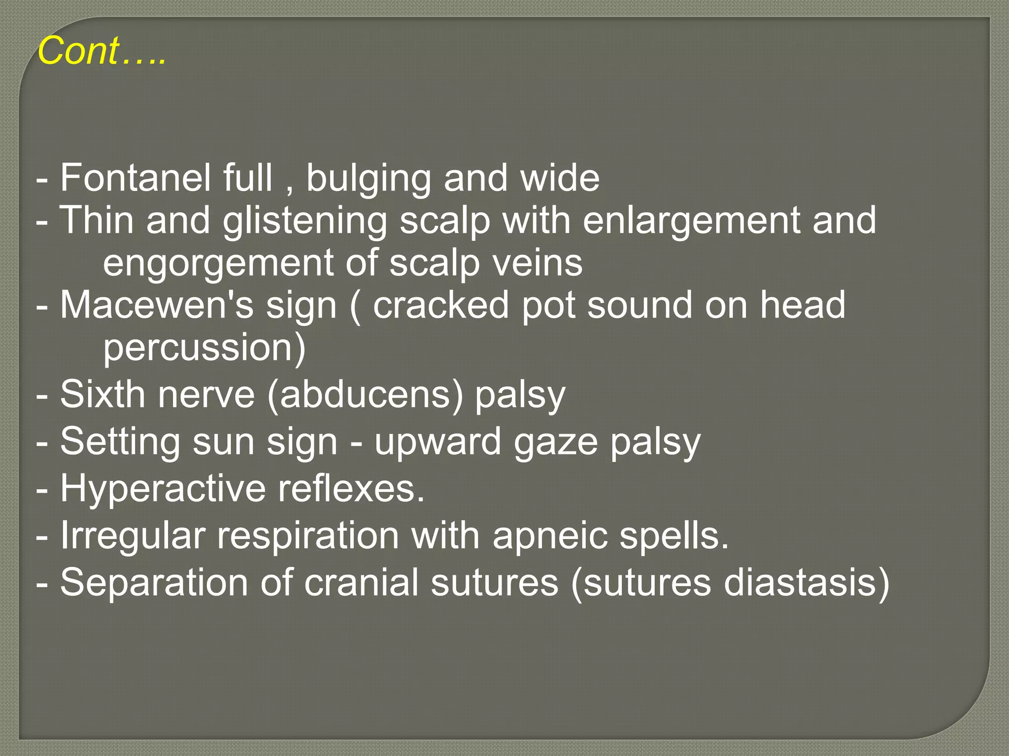 Hydrocephalus | PPTX