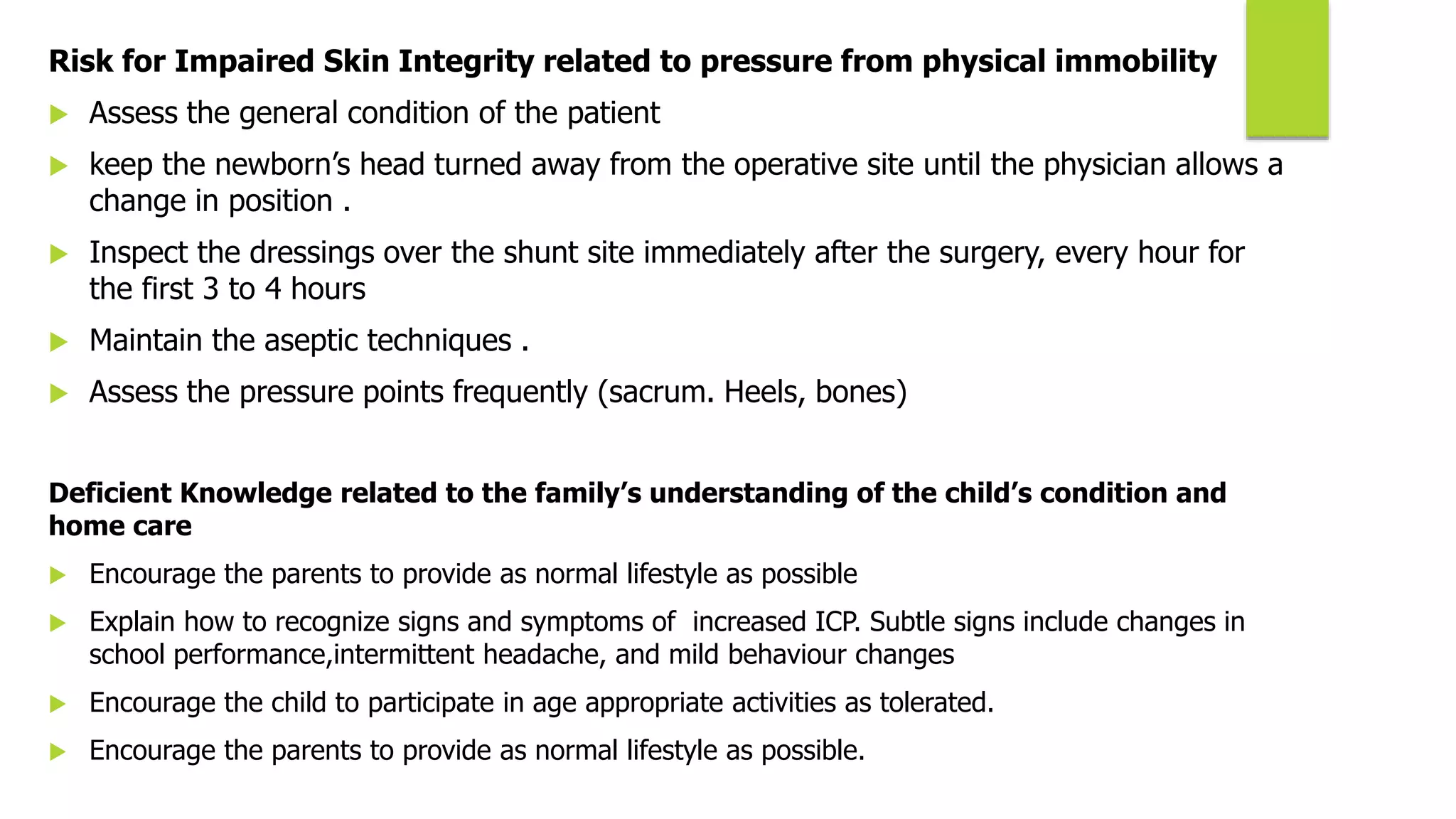 Hydrocephalus , Spina Bifida and craniosynotosis | PPT