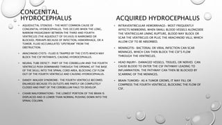 Hydrocephalus shunts | PPTX