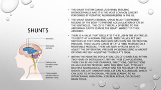 Hydrocephalus shunts | PPT