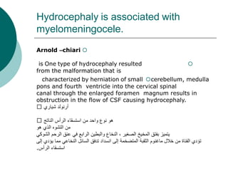 hydroceph and spina bifida.pptx