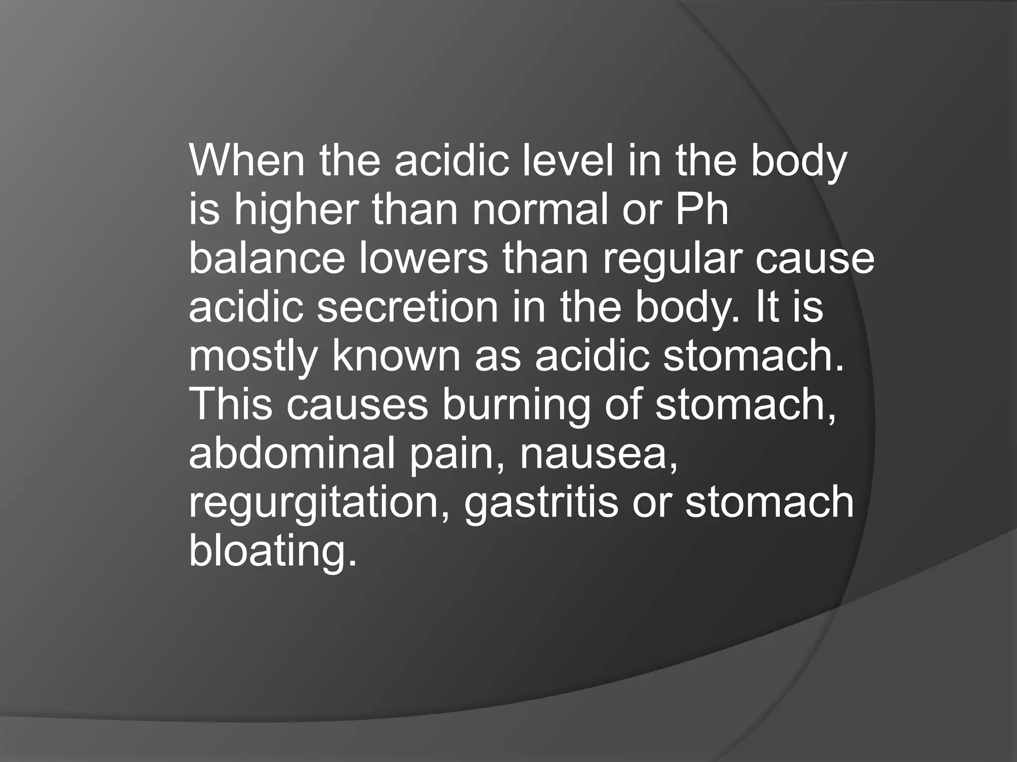 Hydrochloric acid in stomach | PPTX