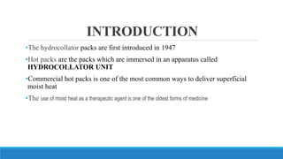 HYDROCOLLATOR PACK by Dr. Aneri.pptx