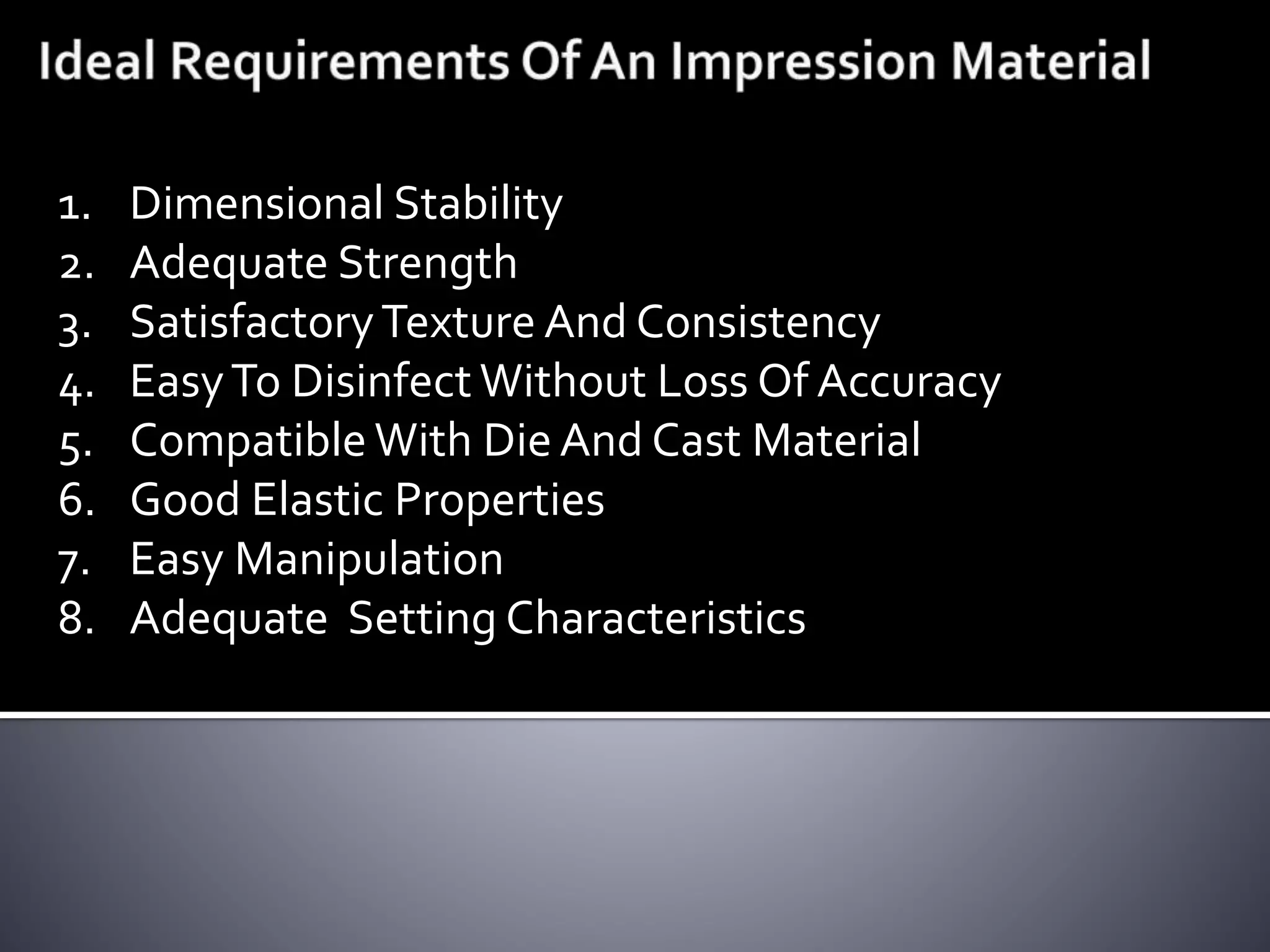 Hydrocolloid impression materials | PPTX