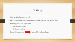 Hydrocolloids | PPTX