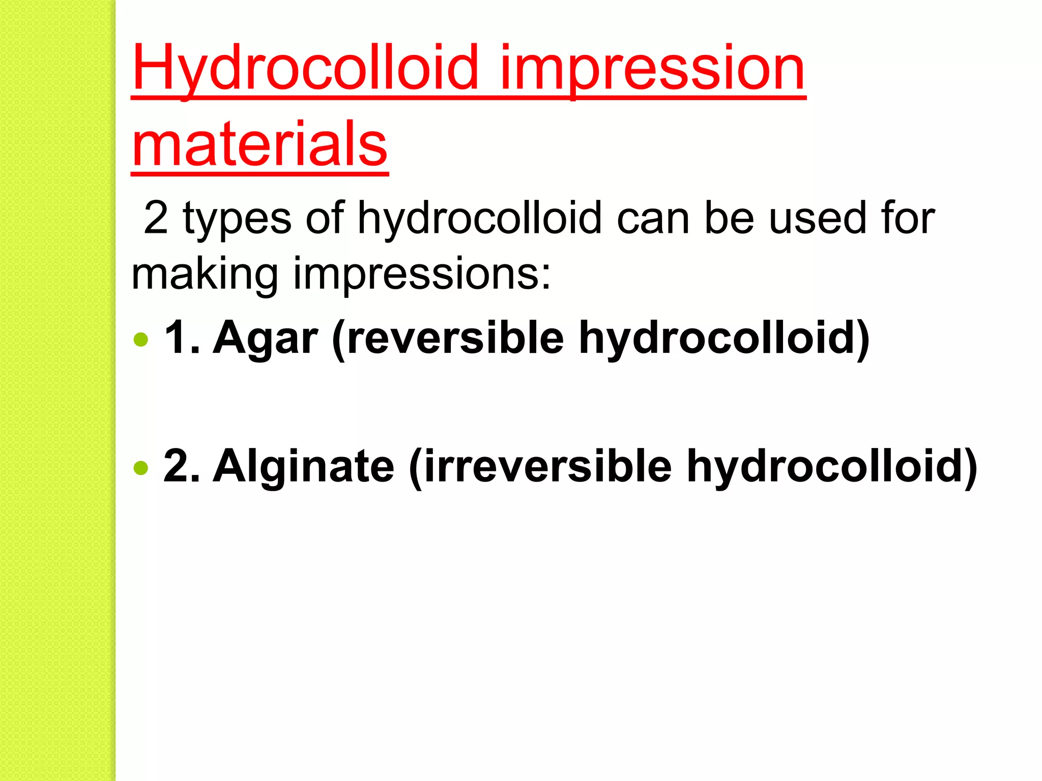 HYDROCOLLOIDS | PPTX
