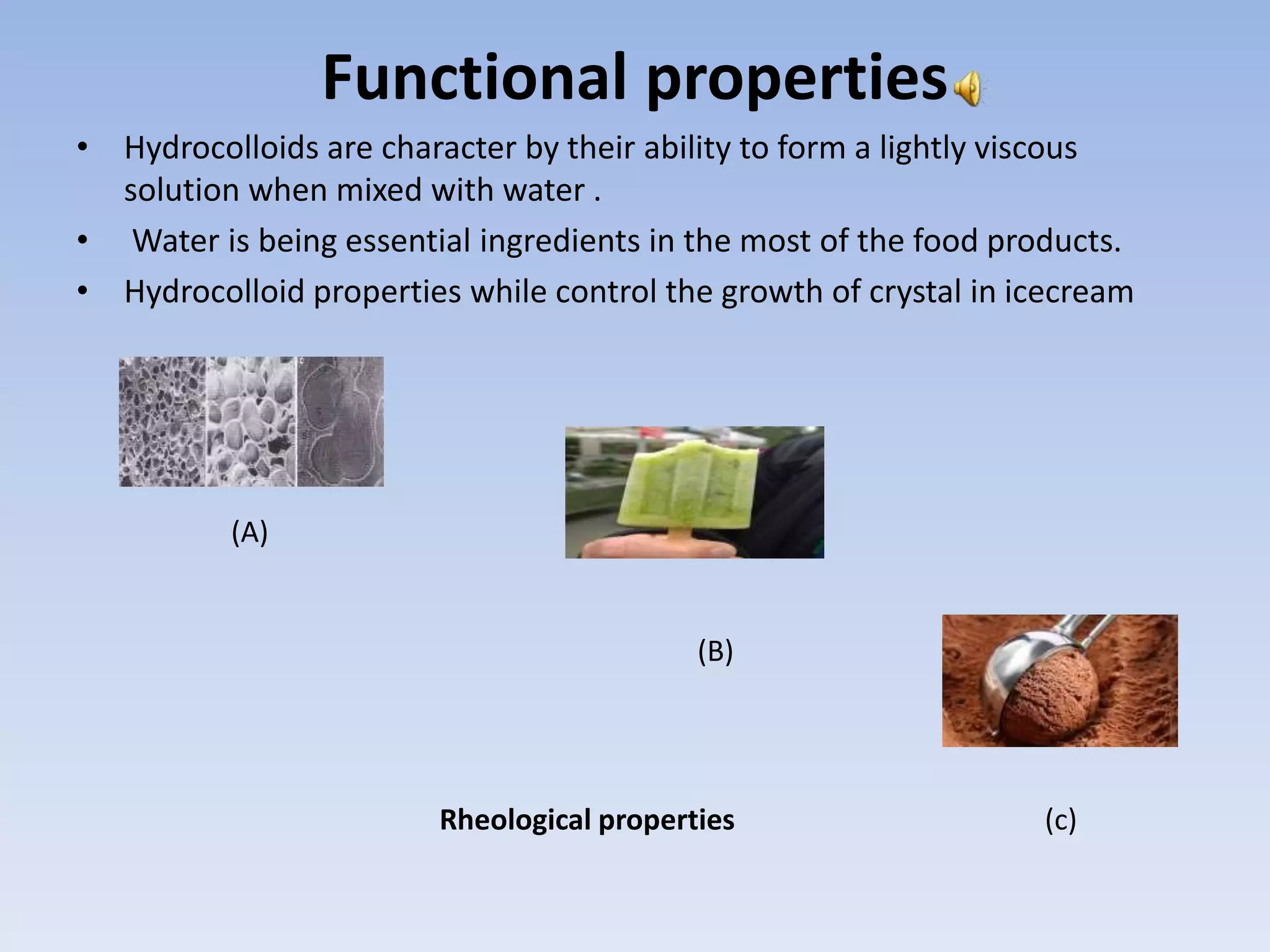 Hydrocolloids ppt | PPTX
