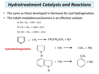 Hydrocracking basic reactions and processes | PPT