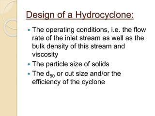 Hydrocyclon | PPTX