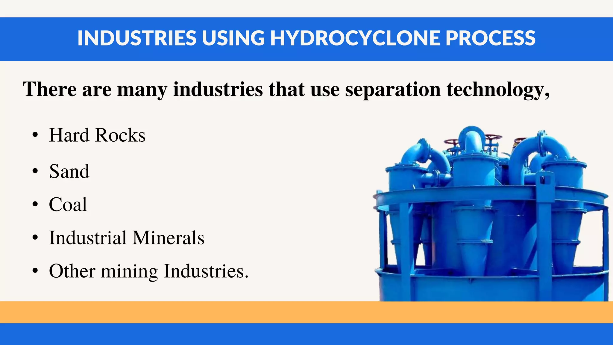 Hydrocyclone: Refine fine particles from slurry | PPTX