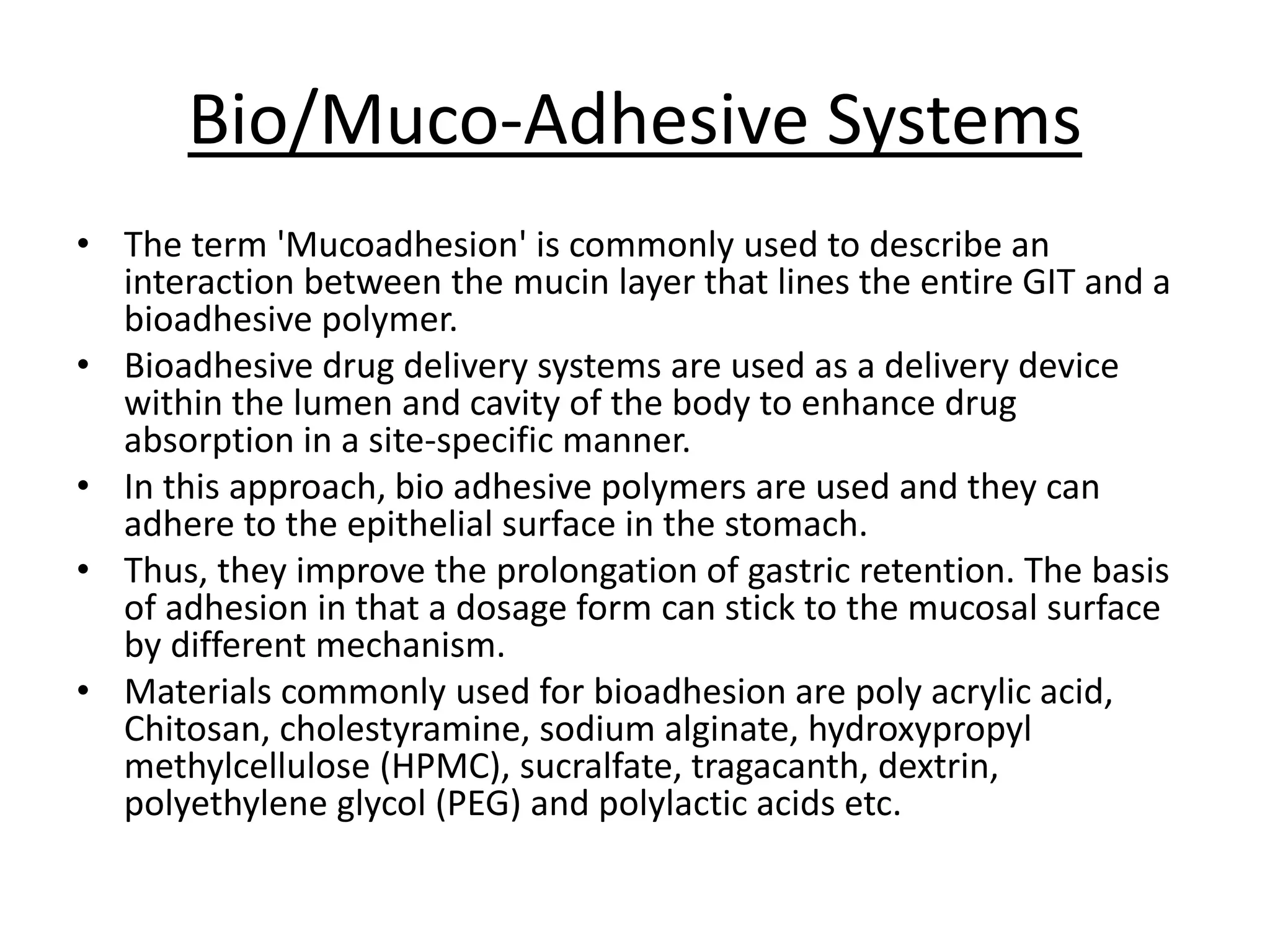Hydrodynamically balanced systems | PPTX