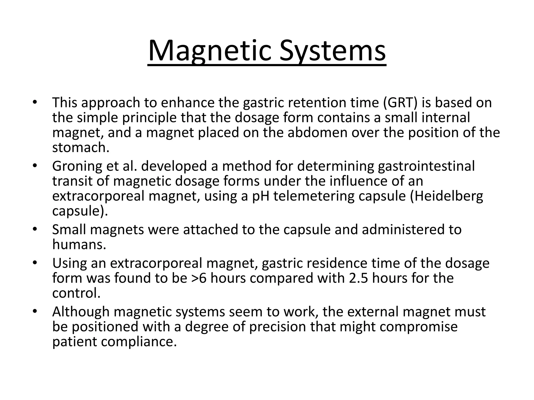 Hydrodynamically balanced systems | PPTX