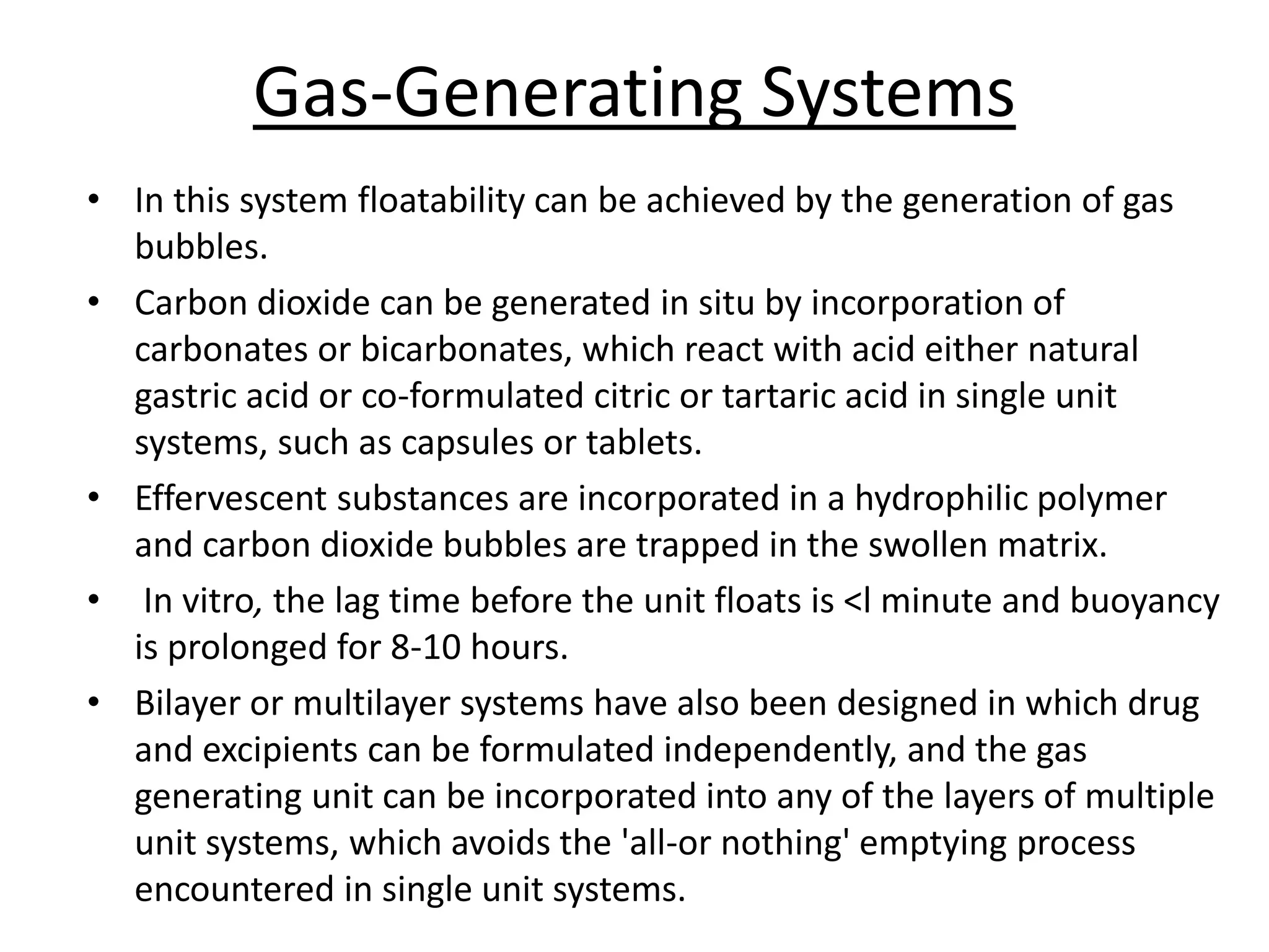 Hydrodynamically balanced systems | PPTX