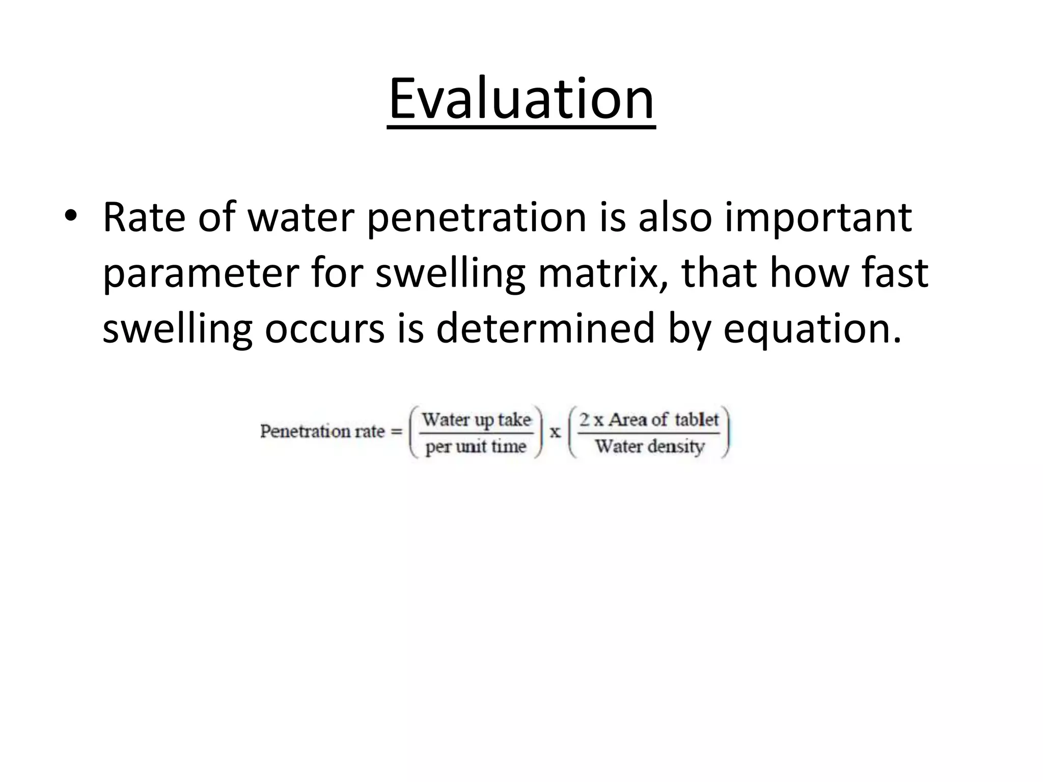 Hydrodynamically balanced systems | PPTX