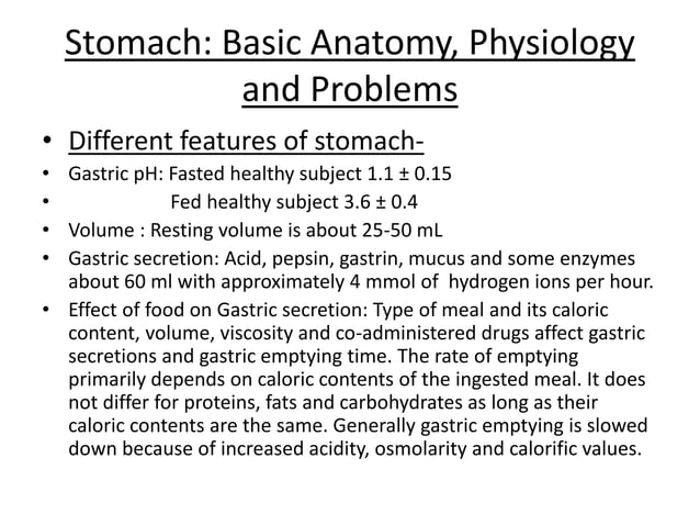 Hydrodynamically balanced systems | PPTX | Digestive Disorders ...