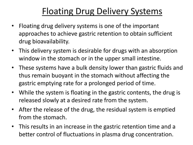 Hydrodynamically balanced systems | PPTX | Digestive Disorders ...