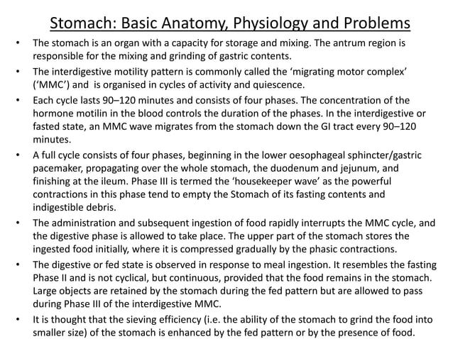 Hydrodynamically balanced systems | PPTX | Digestive Disorders ...