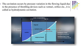 Hydrodynamic cavitation | PPTX