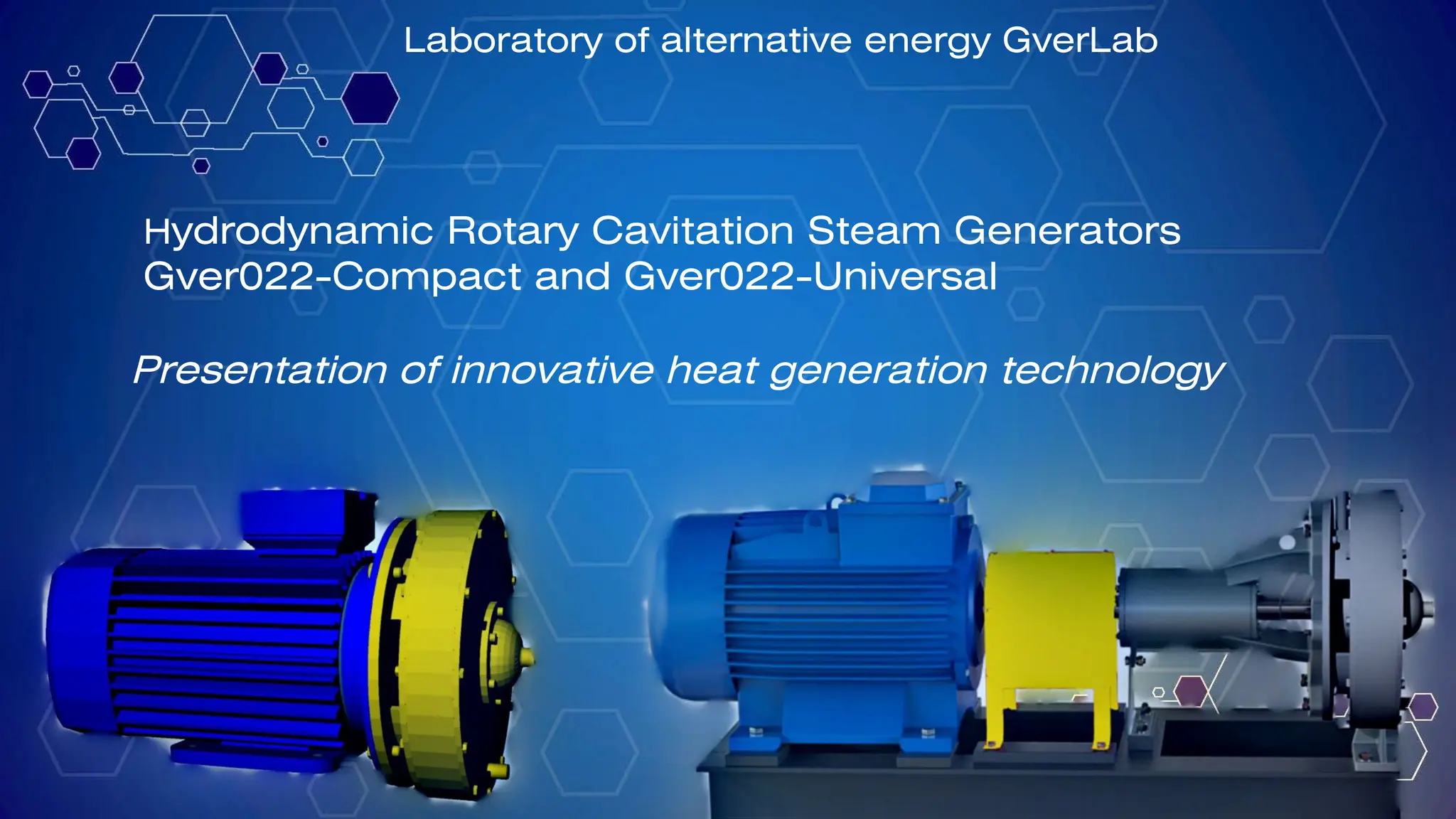 Hydrodynamic rotary cavitation steam generators gver022 presentation | PDF