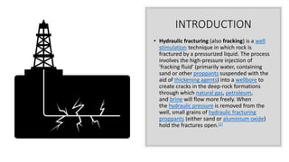Multistage hydraulic fracturing;fluid flow and geomechanics | PPTX