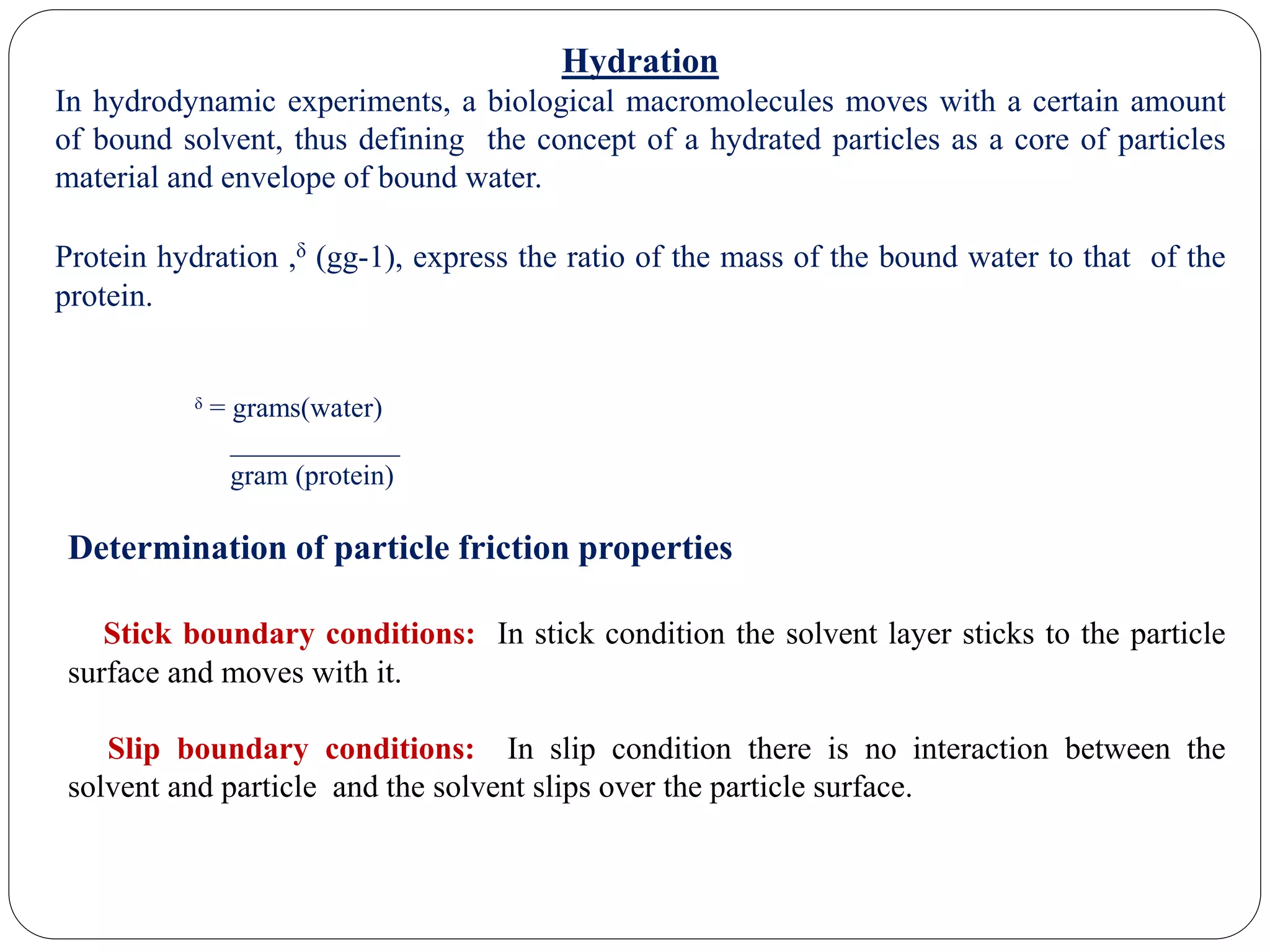 Hydrodynamics | PPTX