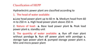 Hydroelctric power u3 pwi | PPTX