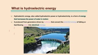 Hydroelectric Group 4 | PPTX