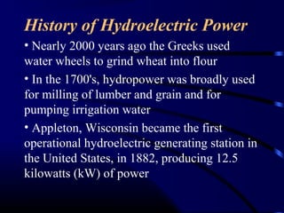 Hydroelectricity by yatharth kochhar | PPT