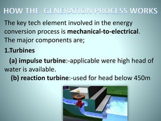 Hydro electric power generation | PPTX