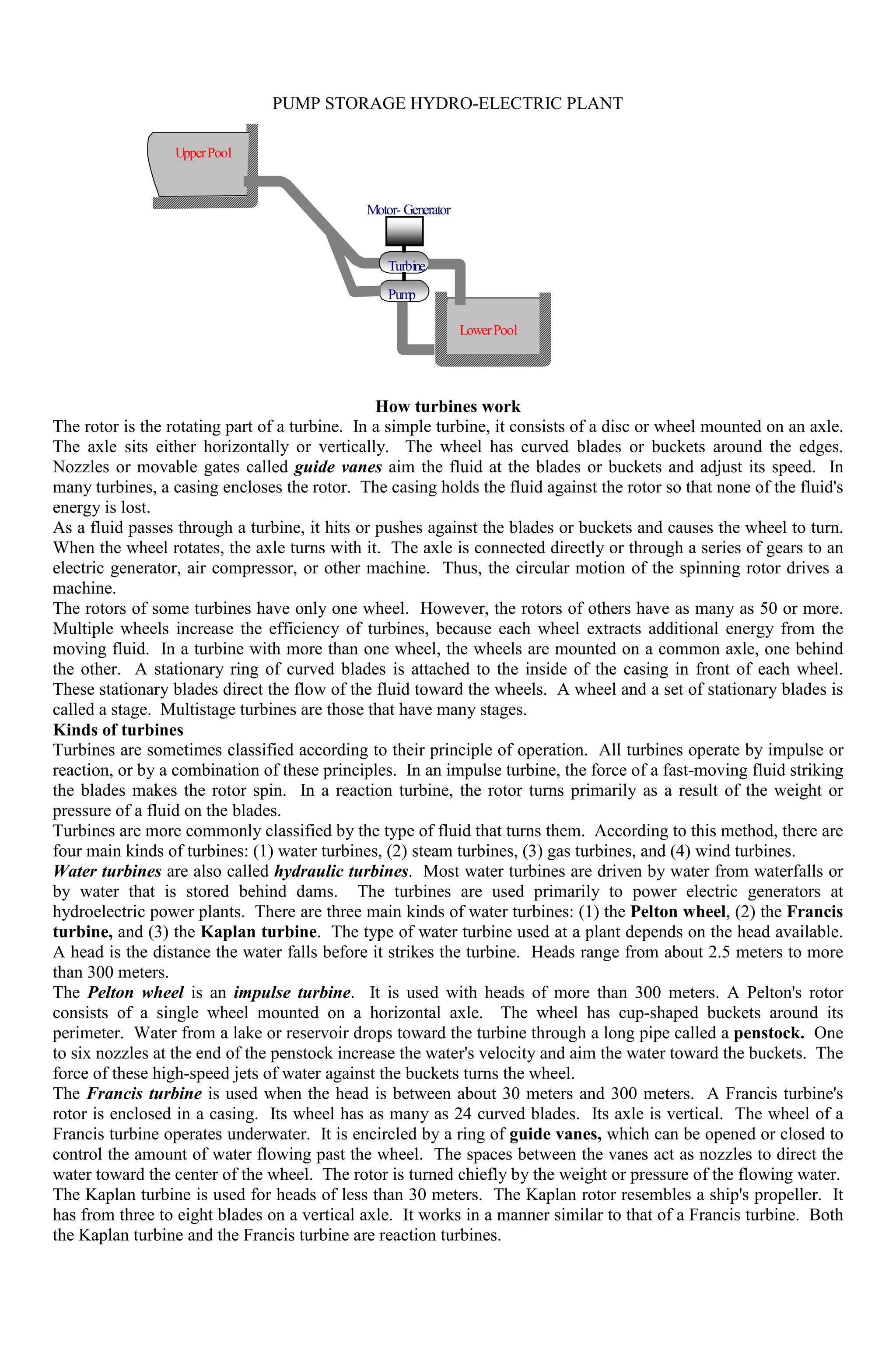 Hydro electric power plant | PDF
