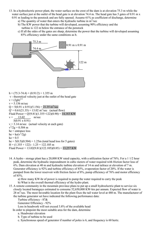 Hydro electric power plant | PDF | Physics | Science
