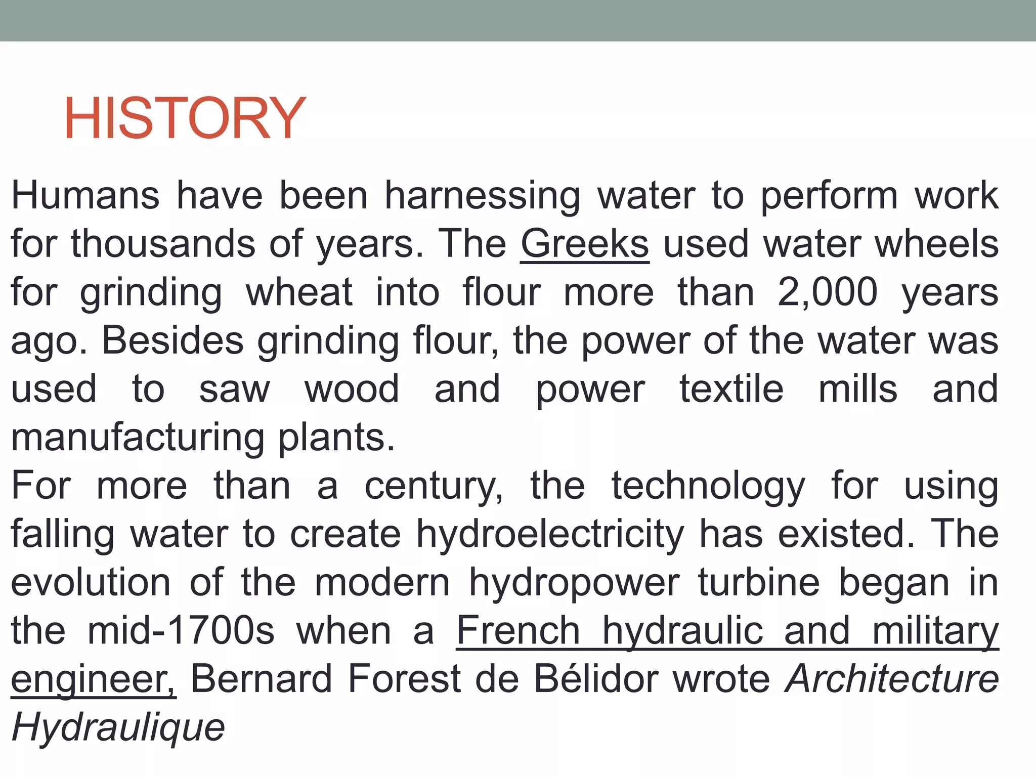 Hydroelectric power plant | PPTX