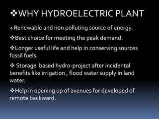 Hydro electric power plant | PPTX