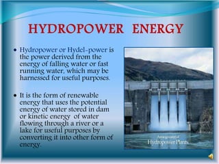 Hydro Electric Power Plant | PPT