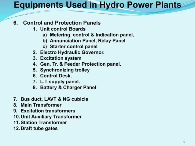hydroelectric power plant_overview.ppt | Power and Energy Industry ...