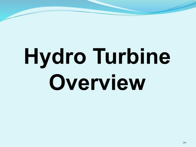 hydroelectric power plant_overview.ppt | Power and Energy Industry ...