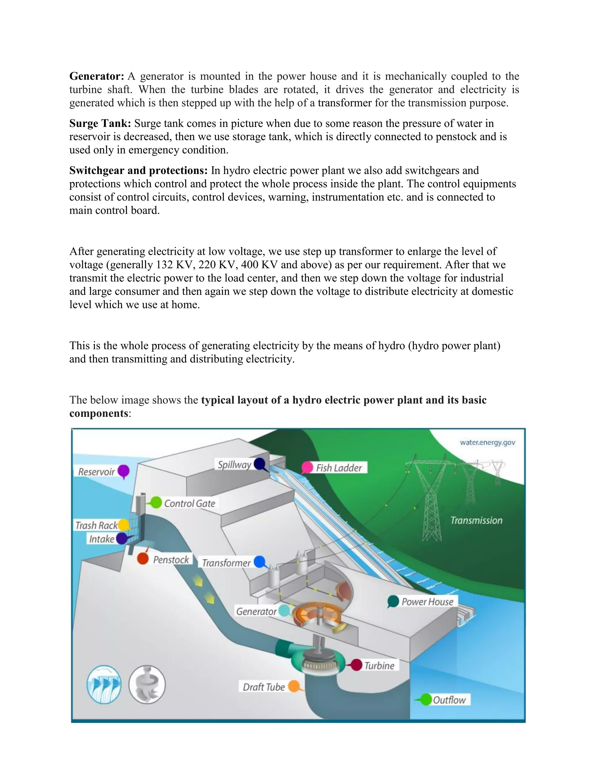 Hydro Electric Power Plant | PDF