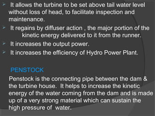 Hydro electric power plant ppt | PPT