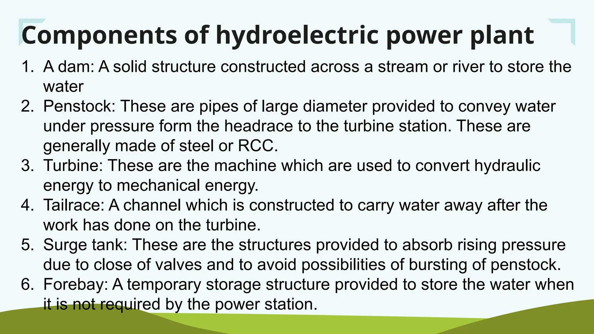 Hydroelectric Power Plant Project Proposal | PPTX