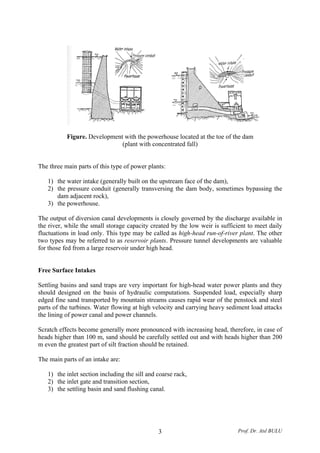 Hydroelectric power plants (chapter 5) | PDF