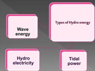 Hydro energy | PPTX