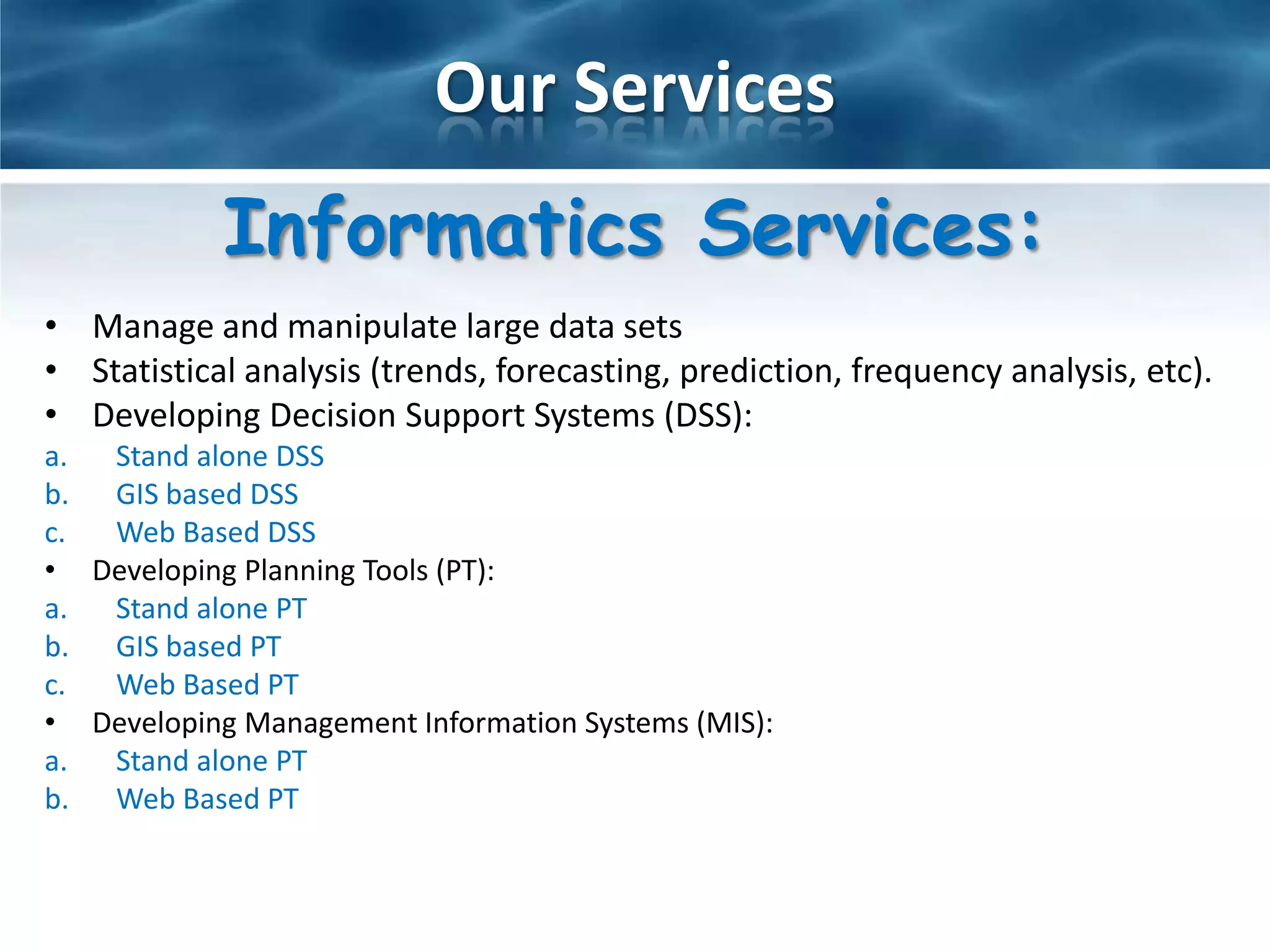 Hydro engineering consultancy | PPT