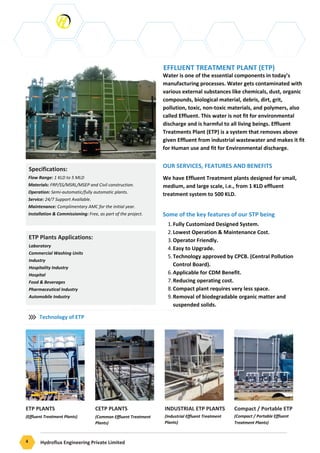STP Plant Manufacturer in Delhi | ETP Plant Manufacturer in Delhi | PDF