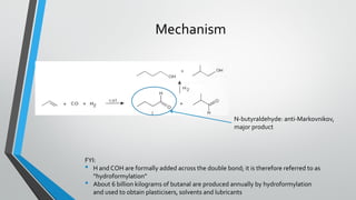 Hydroformylation | PDF